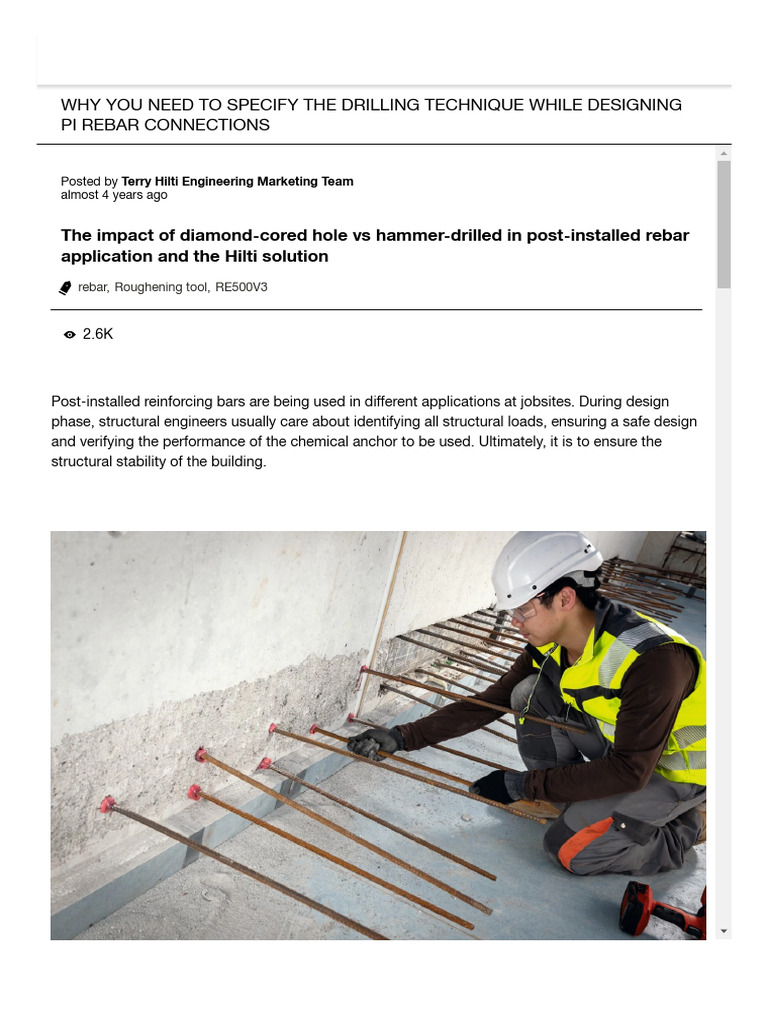 Why You Need To Specify The Drilling Technique While Designing.. | PDF