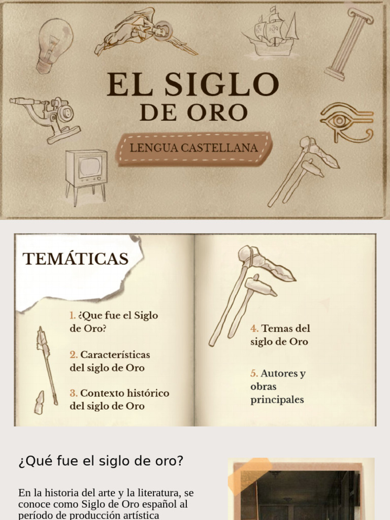 Siglo de Oro | PDF | Clásicos