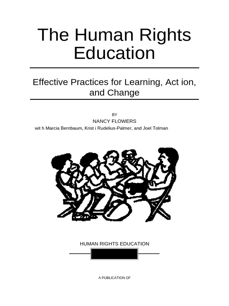 The Human Rights Education | PDF | International Labour Organization ...