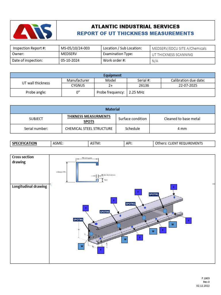 Inspection Report Chemical WH Southside | PDF