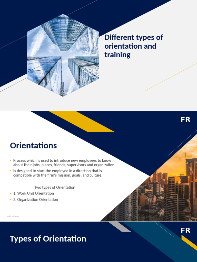Different Types of Orientation and Training Org | PDF | Employment ...