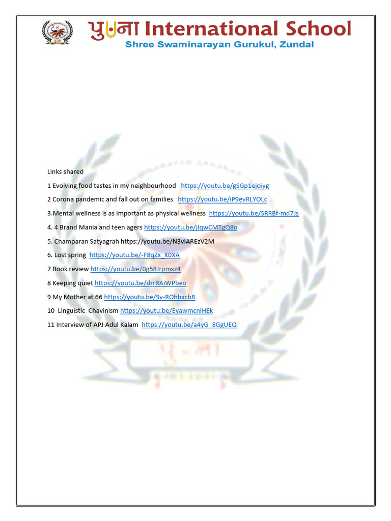 Class 12 English Project Samples | PDF