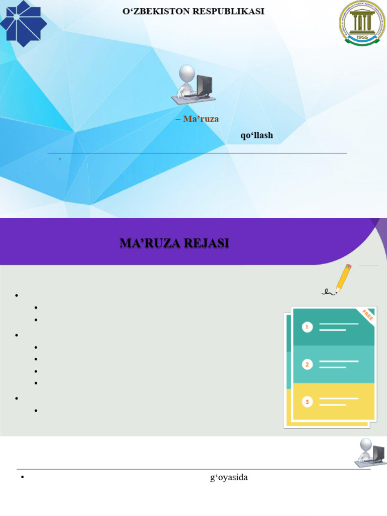 6-Mavzu. PKAD (Sh.A. Javliyev) | PDF