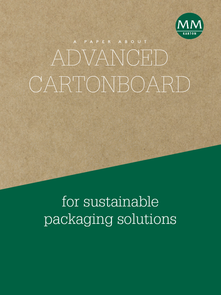 Advanced Cartonboard: For Sustainable Packaging Solutions | PDF ...