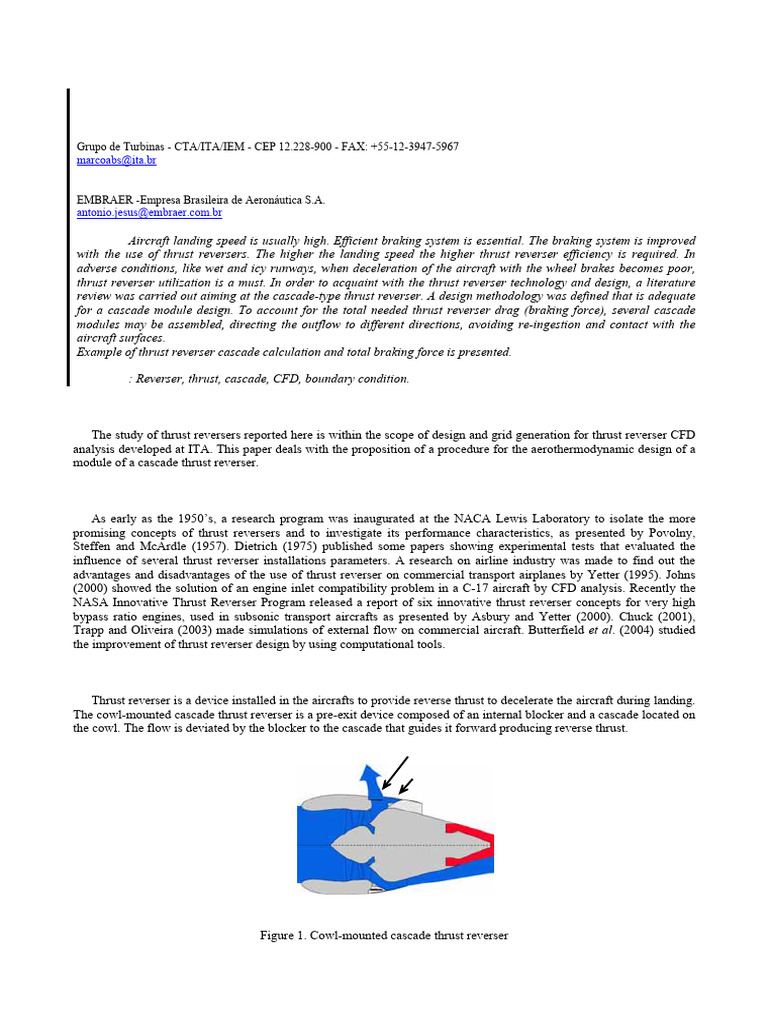 Cobem2005 0981 | PDF | Computational Fluid Dynamics | Jet Engine