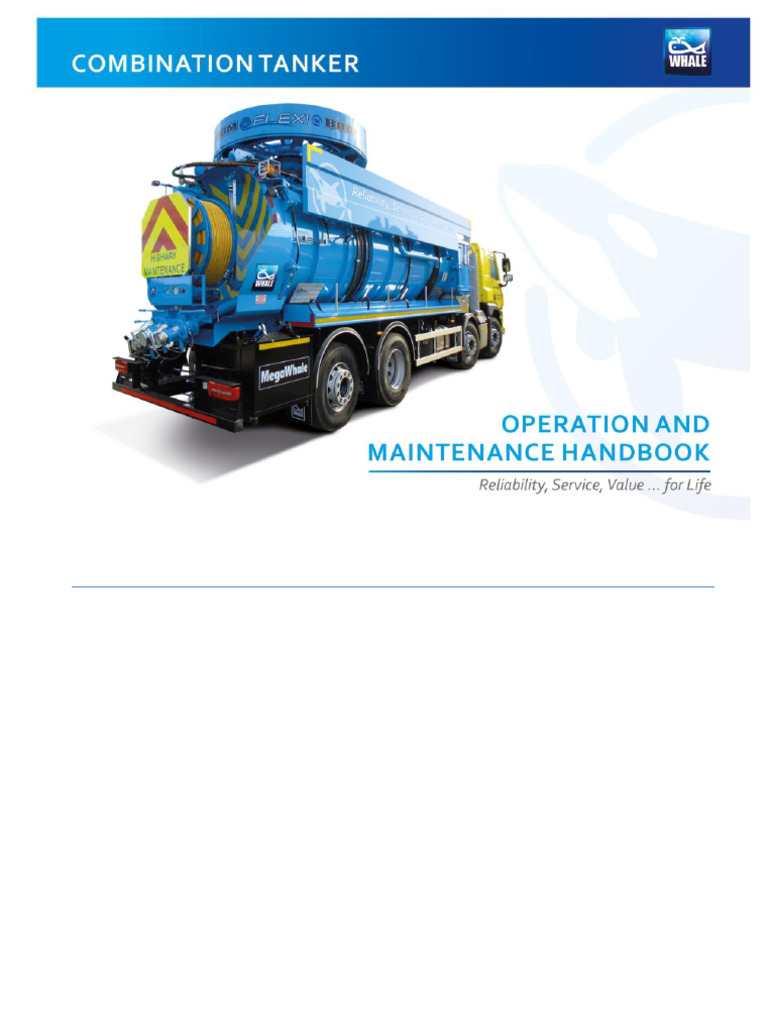 Operator Manual 2018 Combination Tanker - Issue 3 Whale | PDF ...
