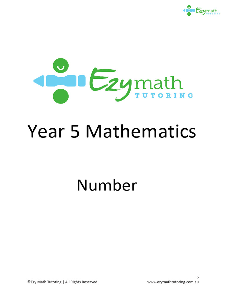 Year 5 Maths - Number - Answers (Ch1) | PDF | Elementary Mathematics ...