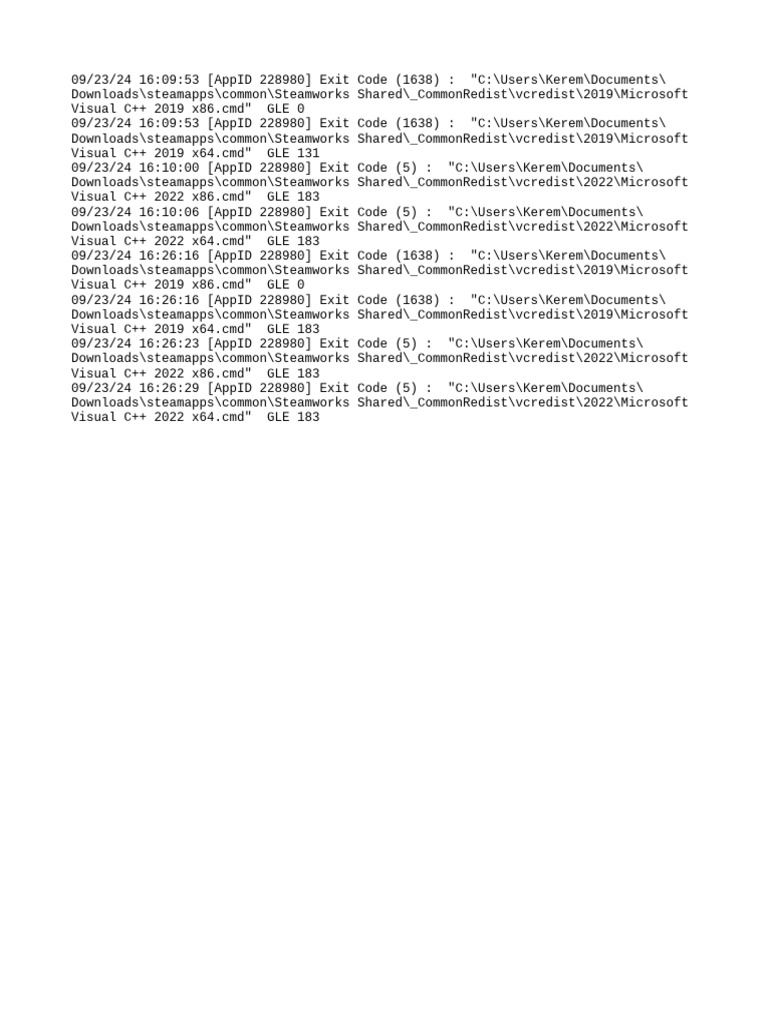 Runprocess Log | PDF | Computers
