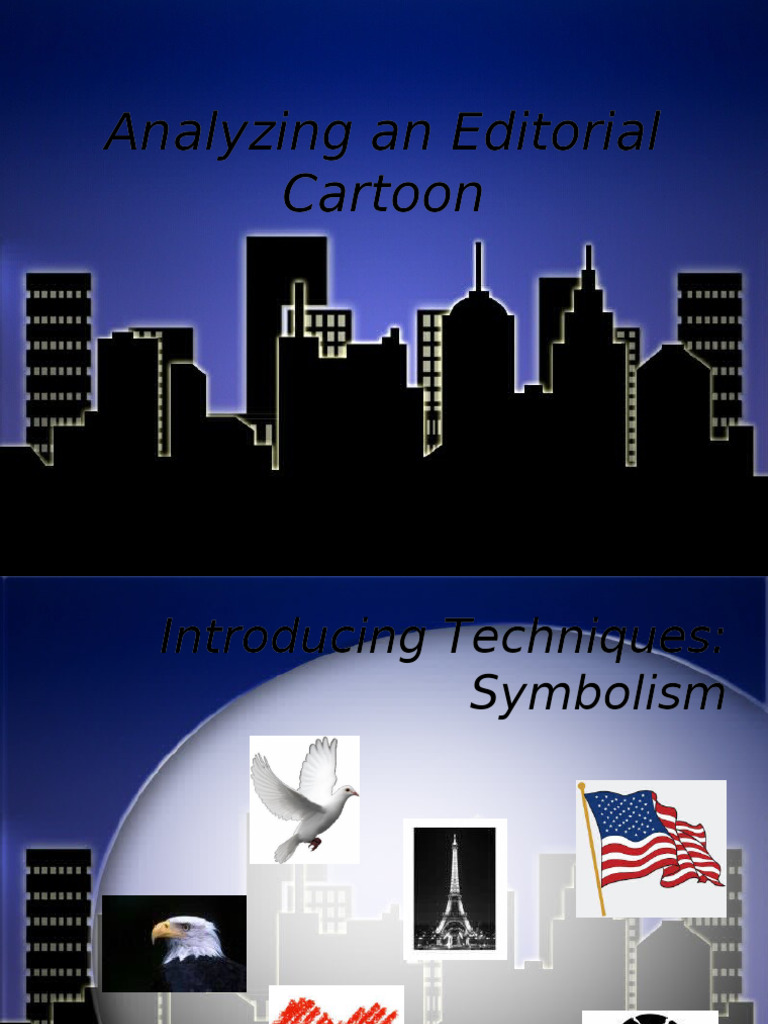 Techniques in Editorial Cartoon Analysis | PDF | Home & Garden