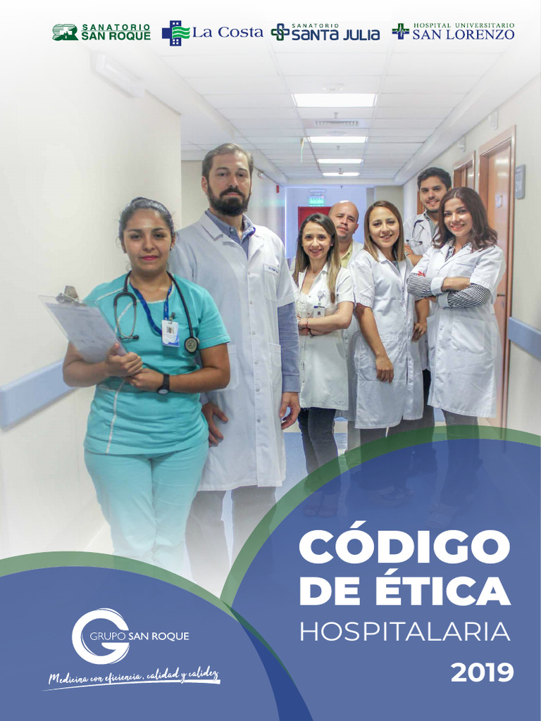 Código Ético del Grupo San Roque | PDF | Historial médico | Enfermería