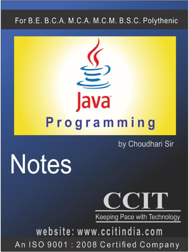 1.Intro | PDF | Java (Programming Language) | Data Type 1.Intro | PDF | Java (Programming Language) | Data Type