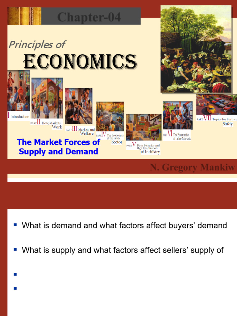 IM - CH4 - Market Forces of Supply and Demand - PART1 | PDF | Supply (Economics) | Demand