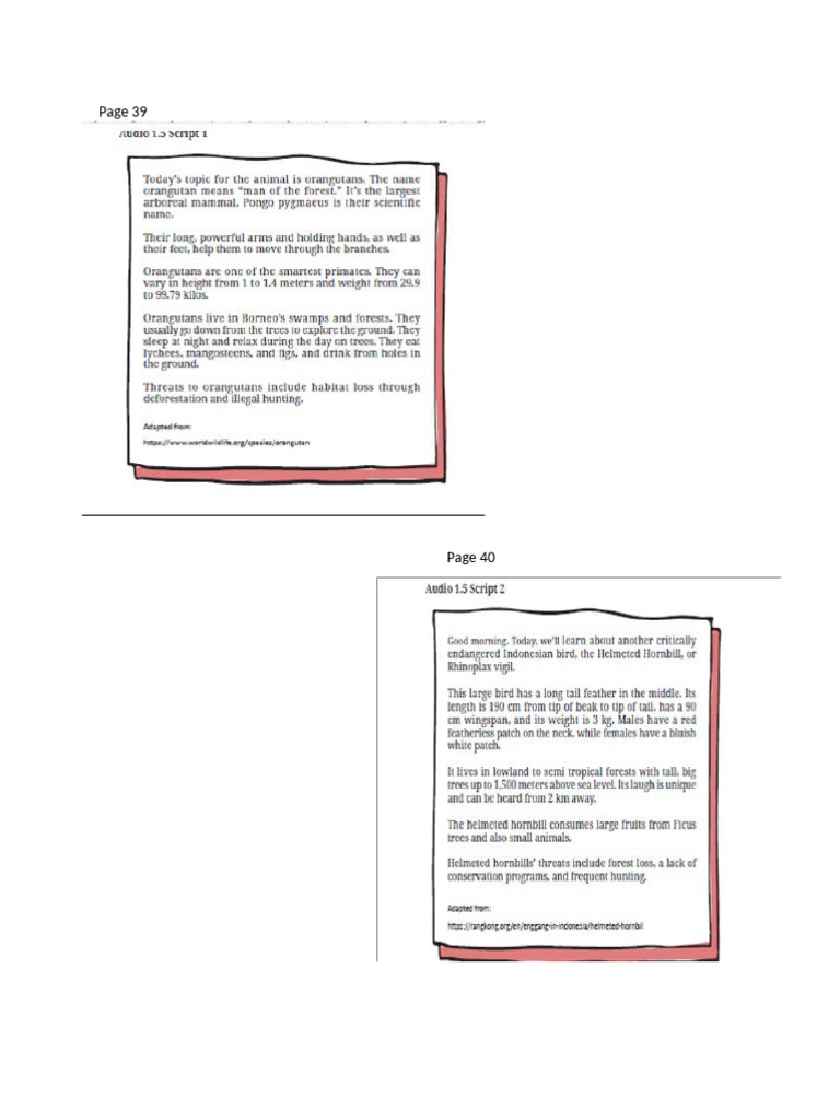 Audio Script Kls 9 Page 39-40 | PDF