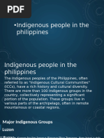 Indigenous Knowledge Systems and Practices in The Philippines - Status ...