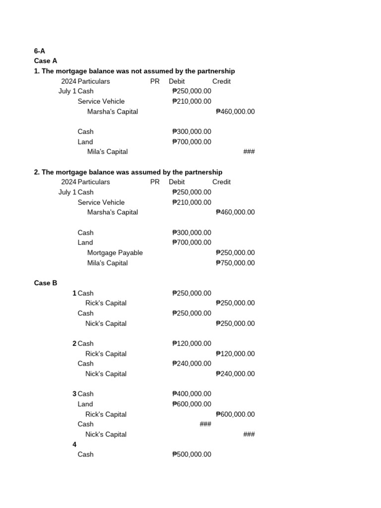 ParCor Chapter 6 - Fiona Merin | PDF | Balance Sheet | Equity (Finance)
