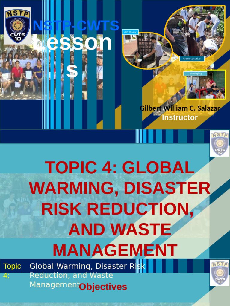 Topic 4 - Global Warming, DRR, and Waste Management | PDF | Climate ...