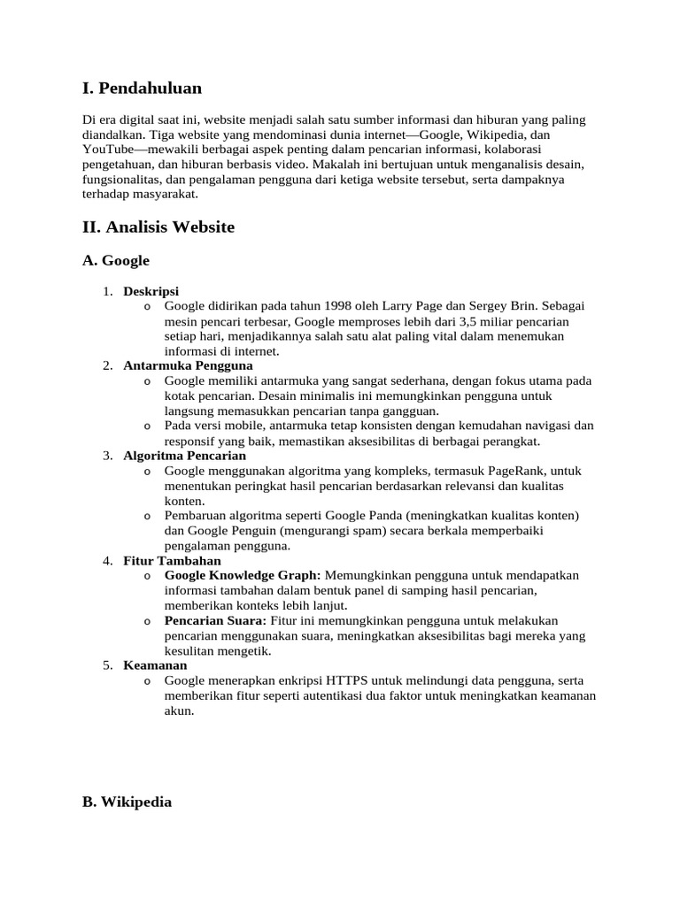 Analisis 3 Web | PDF