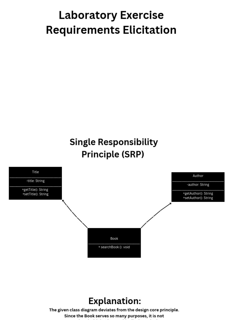Laboratory Exercise Requirements Elicitation | PDF | Inheritance (Object Oriented Programming ...