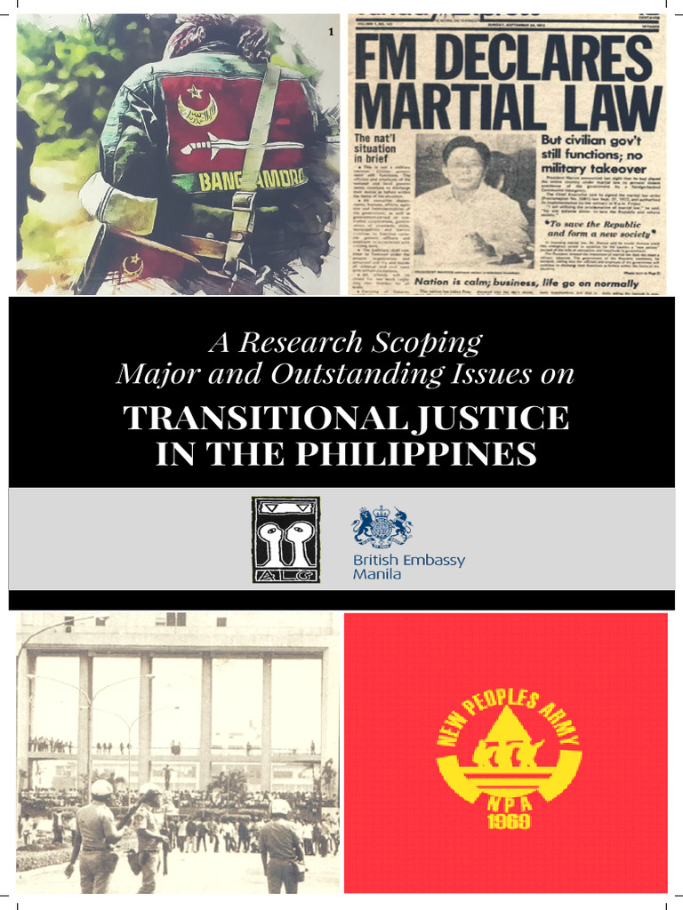 ALG Tansitional Justice | PDF | Transitional Justice | Juan Ponce Enrile