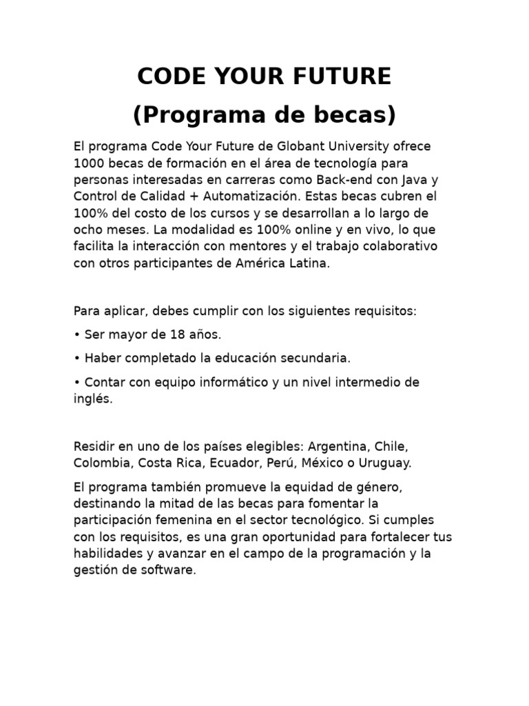 Code Your Future | PDF