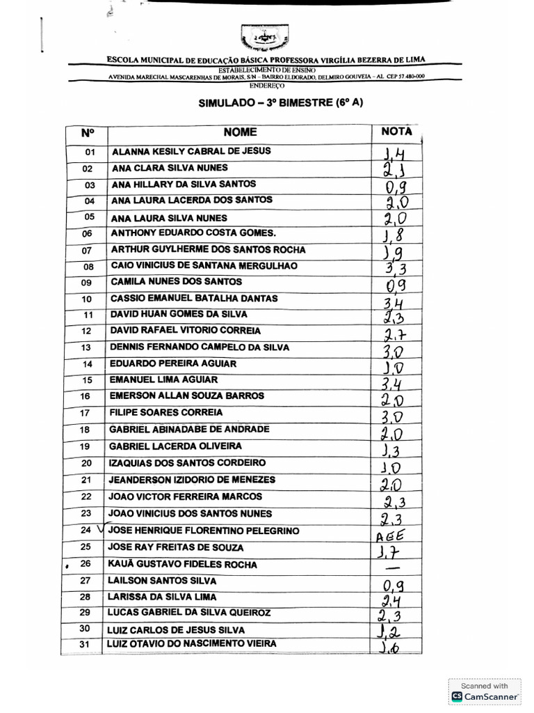 3 Bimestre Matutino | PDF