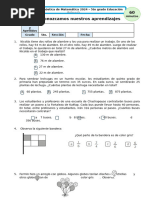 Evaluación Diagnóstica 5to Grado Matemática | PDF