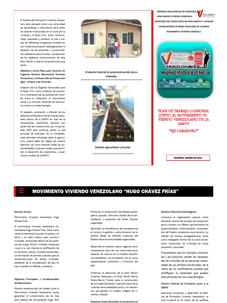 Triptico 1 | PDF | Venezuela