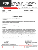 Xray - Apicolordotic | PDF