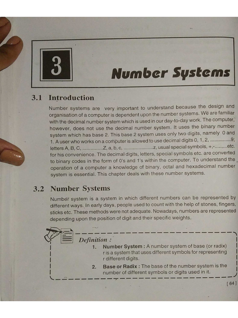 01) NUMBER SYSTEM - Sushil Goel | PDF