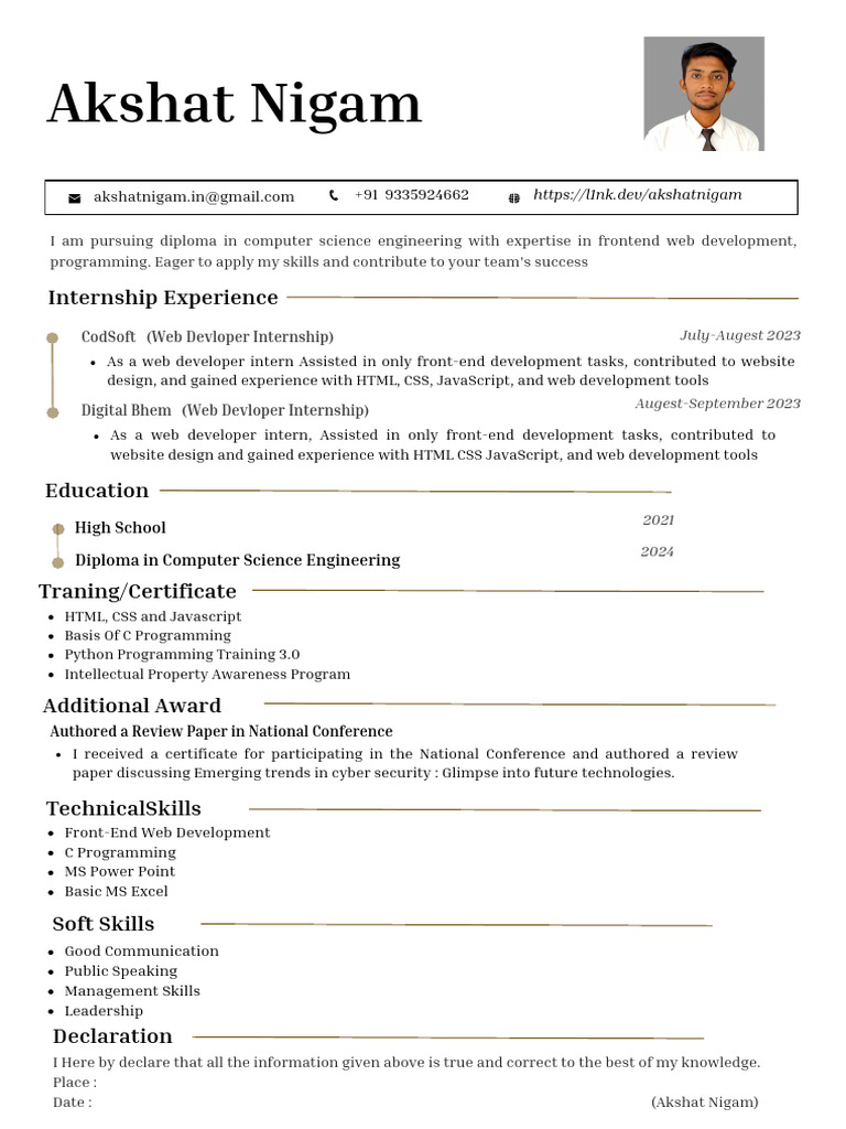 Akshat Resume | PDF