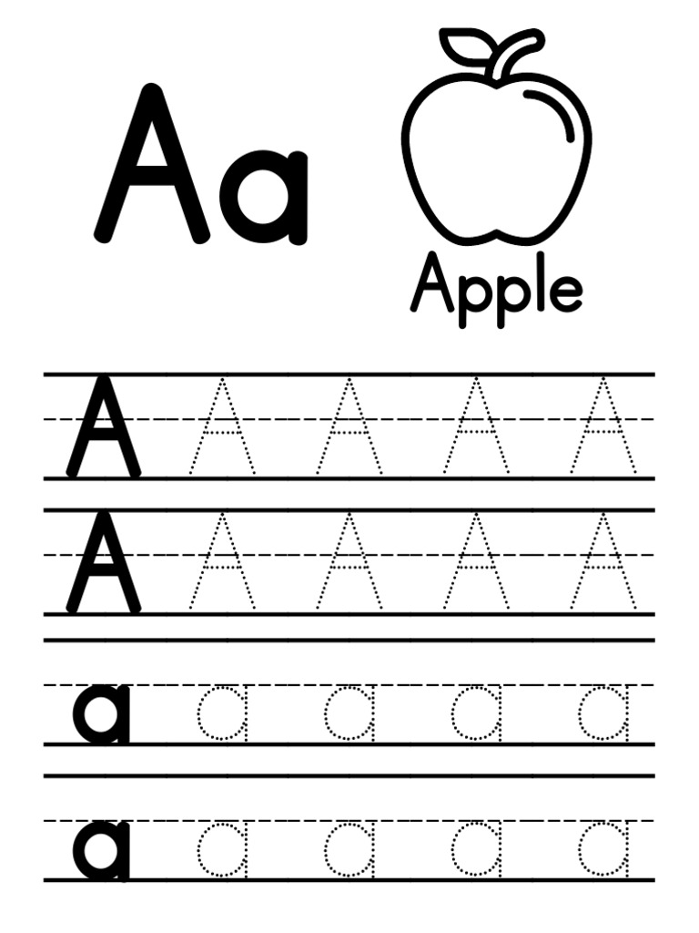 A-Z Tracing | PDF | Cooking, Food & Wine | Young Adult