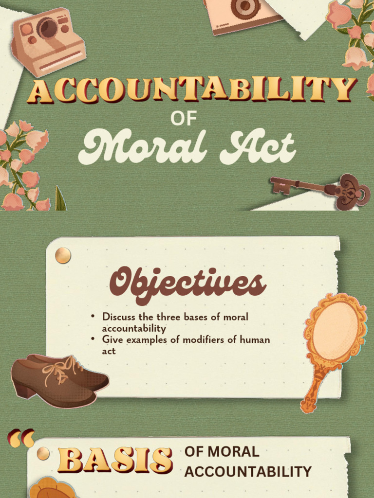 Accountability of Moral Act | PDF | Knowledge | Psychology