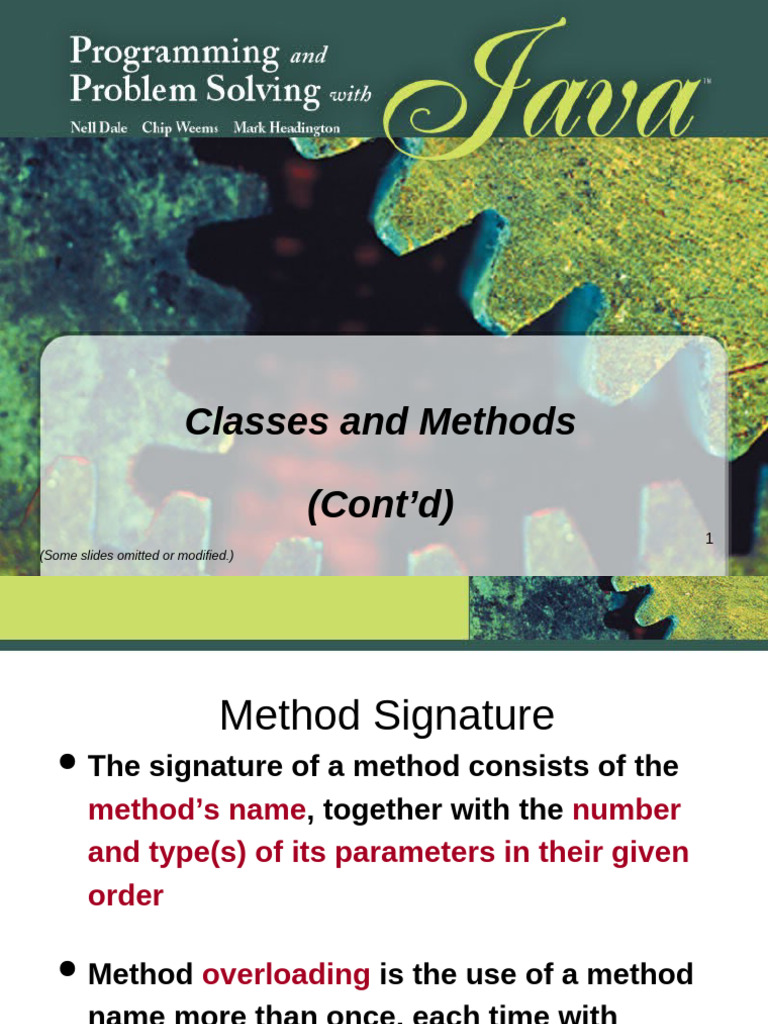 Understanding Method Overloading in Java | PDF | Class (Computer Programming) | Inheritance ...