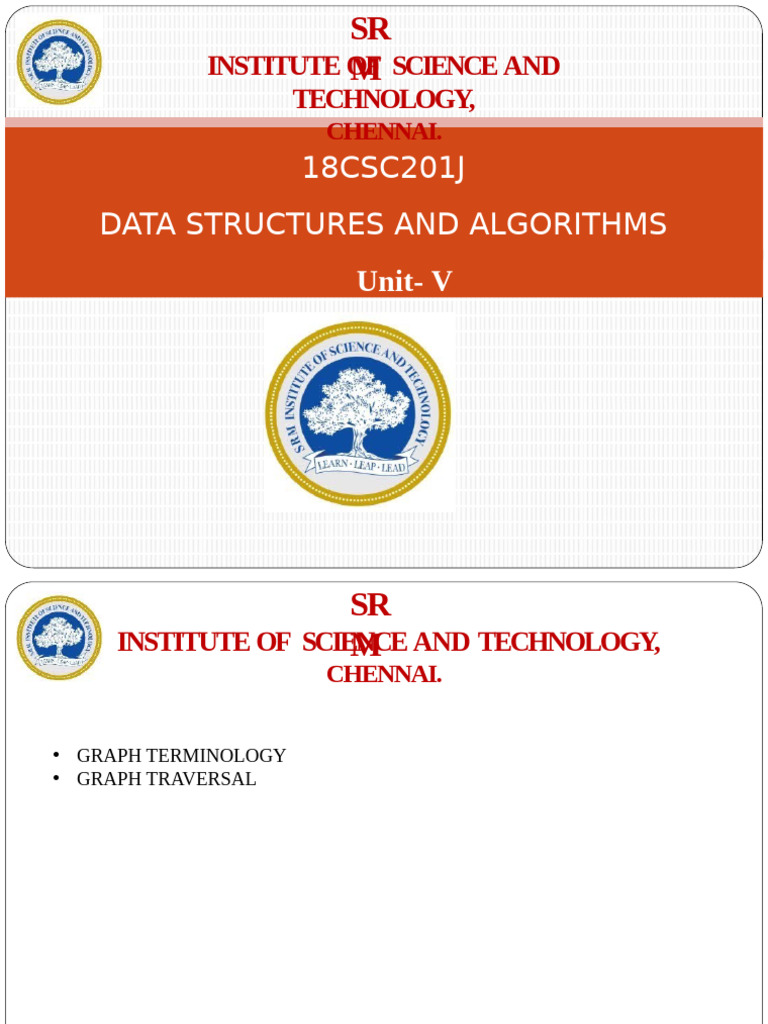Unit 5 Session 1 - Graph | PDF | Vertex (Graph Theory) | Graph Theory