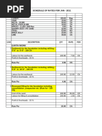 PWD Rate Analysis Bangladesh | PDF