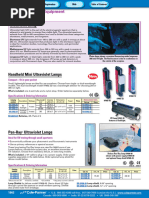 UV Light Intensity Units and Units Conversion | PDF | Watt | Ultraviolet