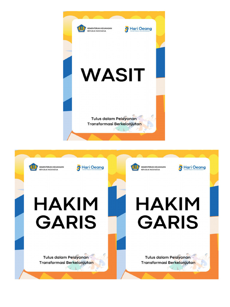 Nametag Voli Hori | PDF