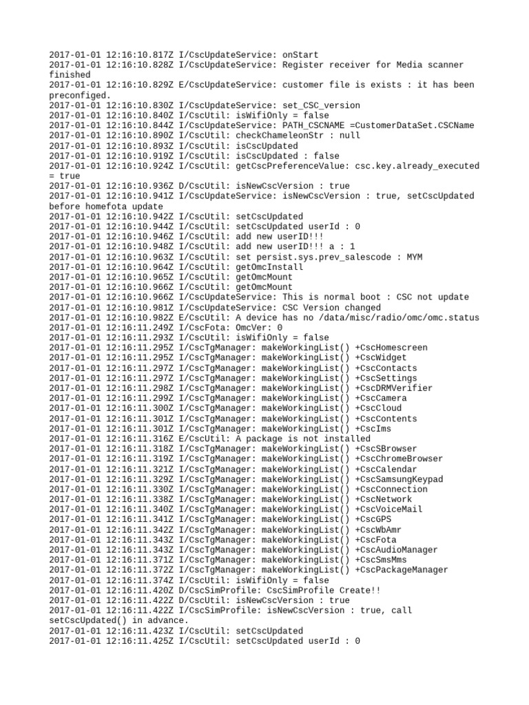 Home Fota Update Logjuyyy | PDF | Computing | Software