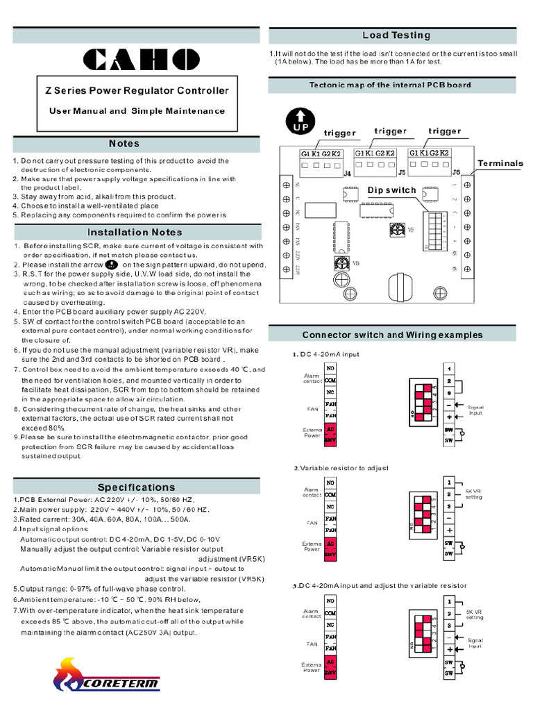 Hoja Técnica SCR-Z304-3 | PDF