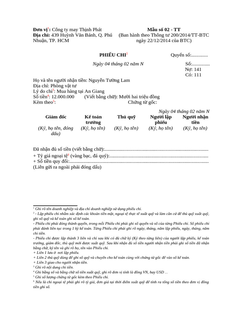 Chi T M NG NLKT | PDF