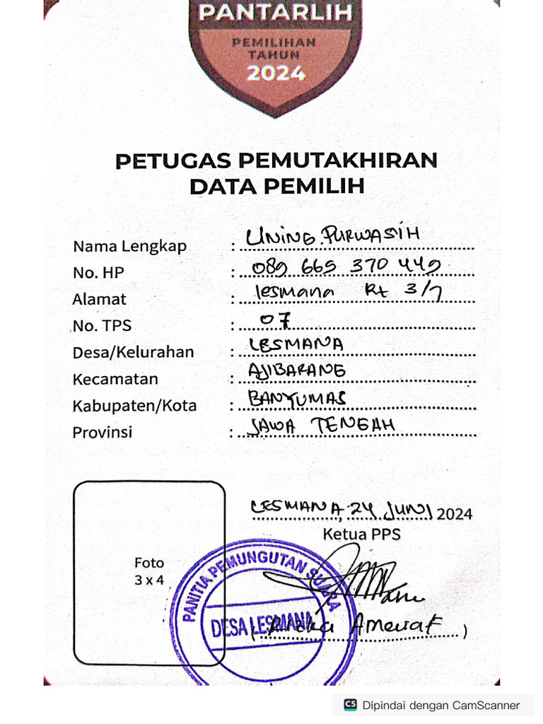 TPS 07 - Uning Purwasih | PDF