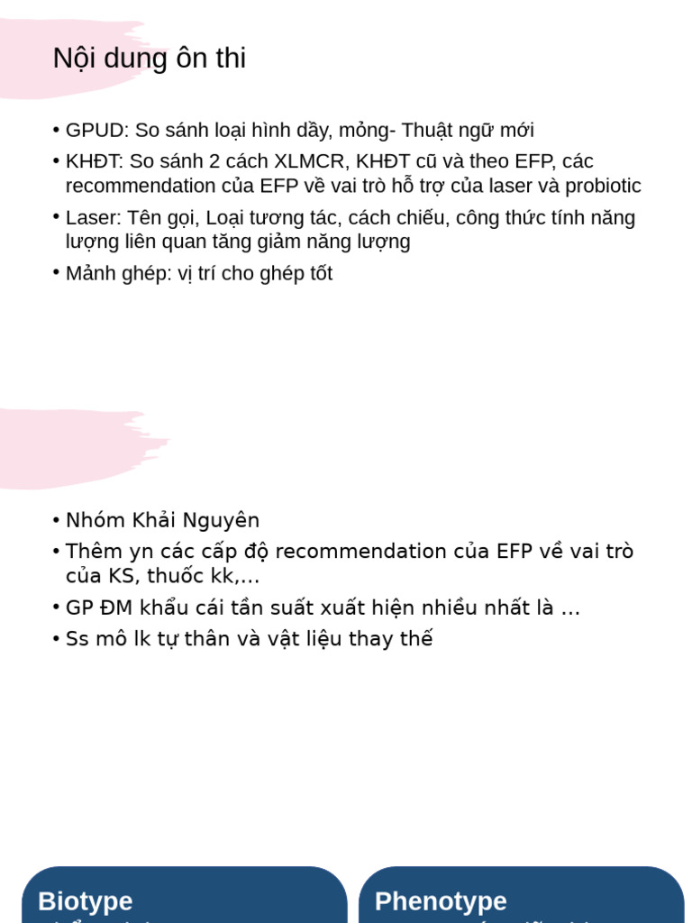 N I Dung Ôn Thi | PDF