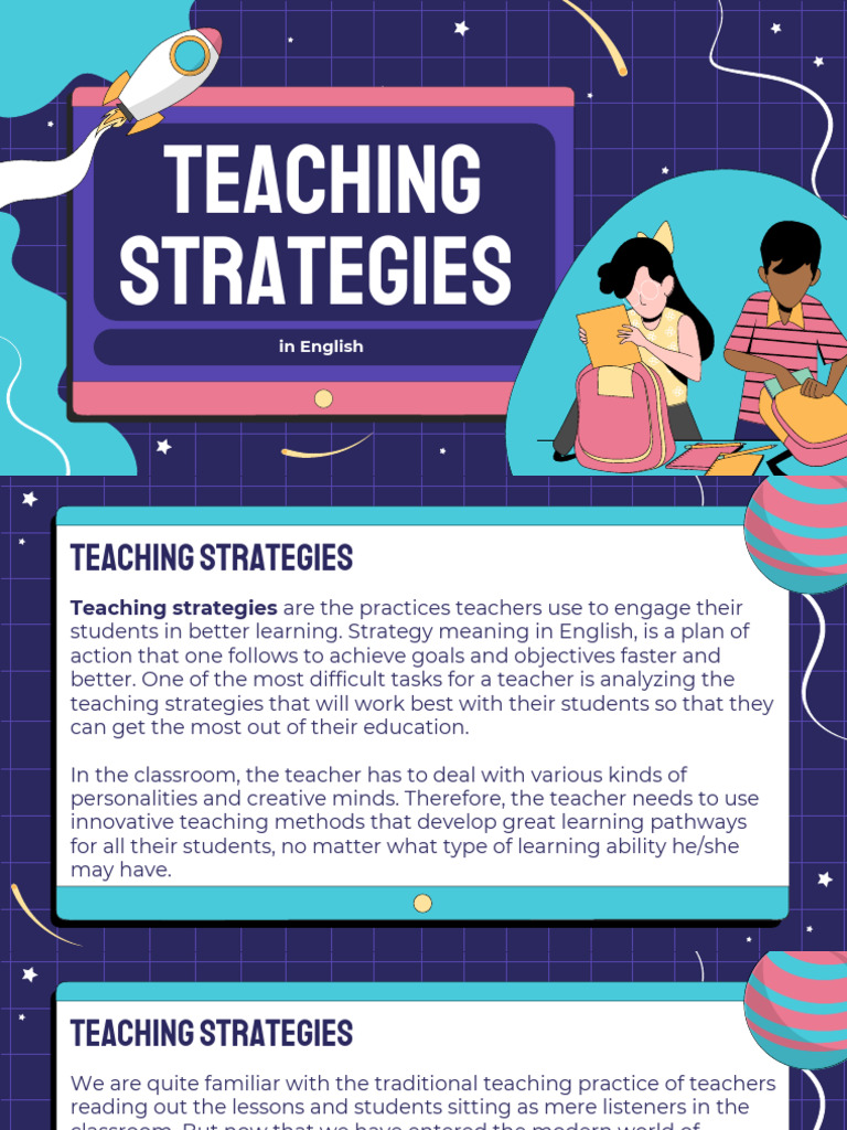 Teaching-Strategies | PDF | Teachers | Learning