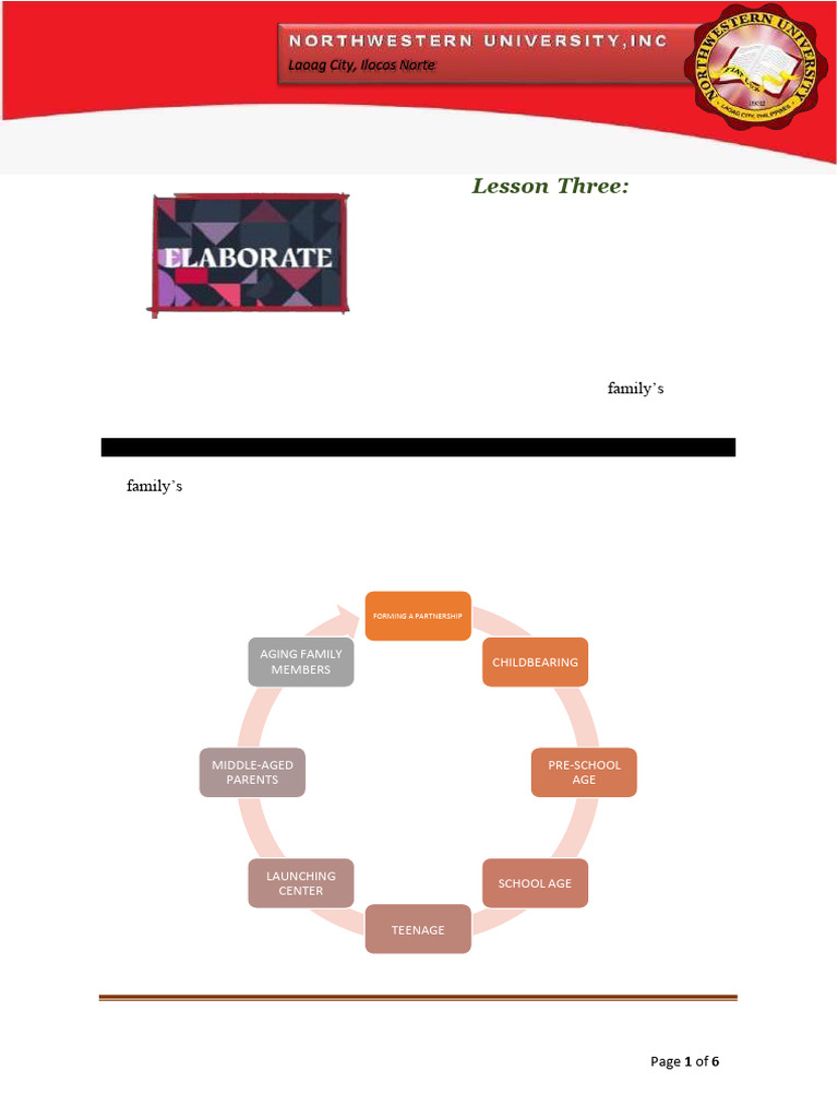 Module 3 - Elaborate | PDF | Ageing | Parenting