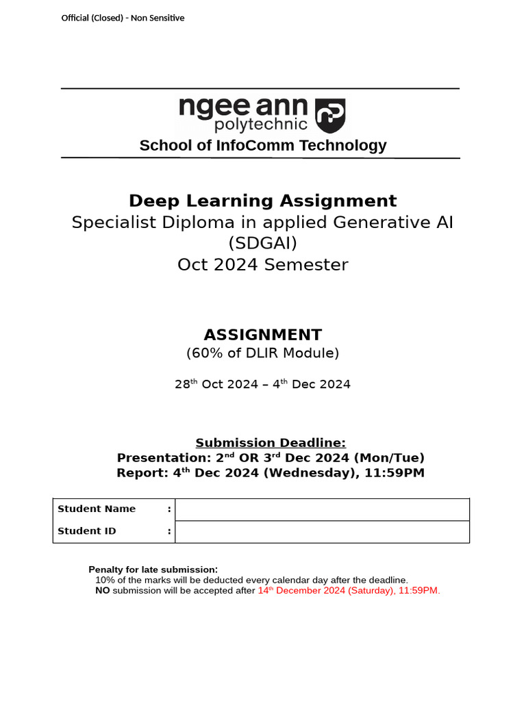 DLIR Oct 2024 Assignment | PDF | Cognitive Science | Computing