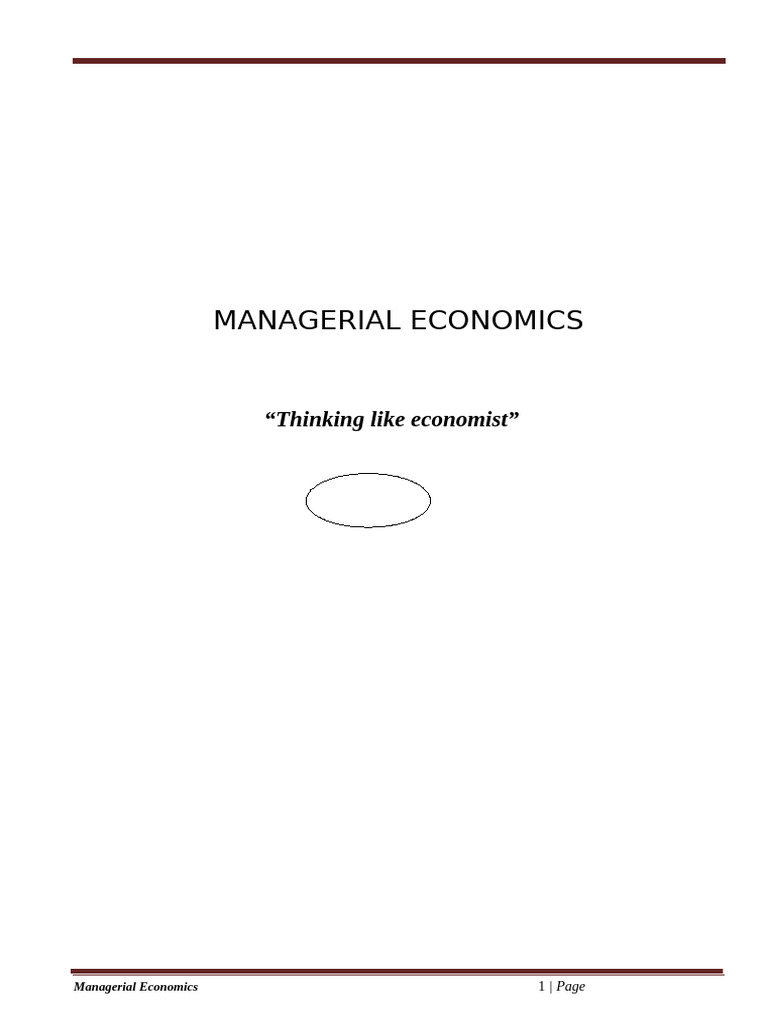 Introduction to Managerial Economics | PDF | Demand | Elasticity (Economics)