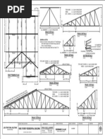 Truss 3 Detail Section Plan: 6Mm X 5Mm X 50Mm Angle Bar Top and Bottom ...