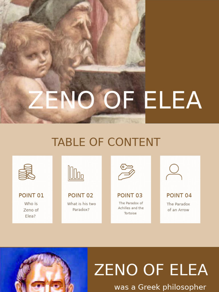 Zeno of Elea's Paradoxes Explained | PDF | Social Science