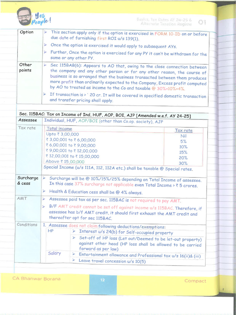 BB Sir - Compact Nov 24 (CAF) - 18 | PDF | Money | Taxes
