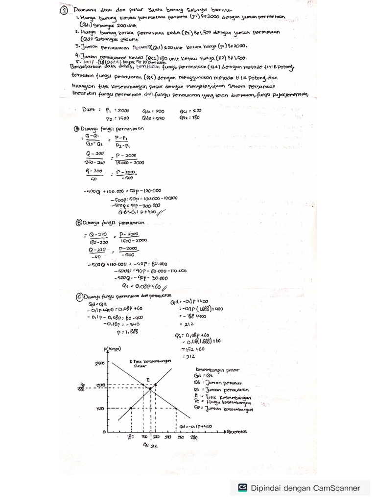 Tugas Tutorial 2 - Matek | PDF